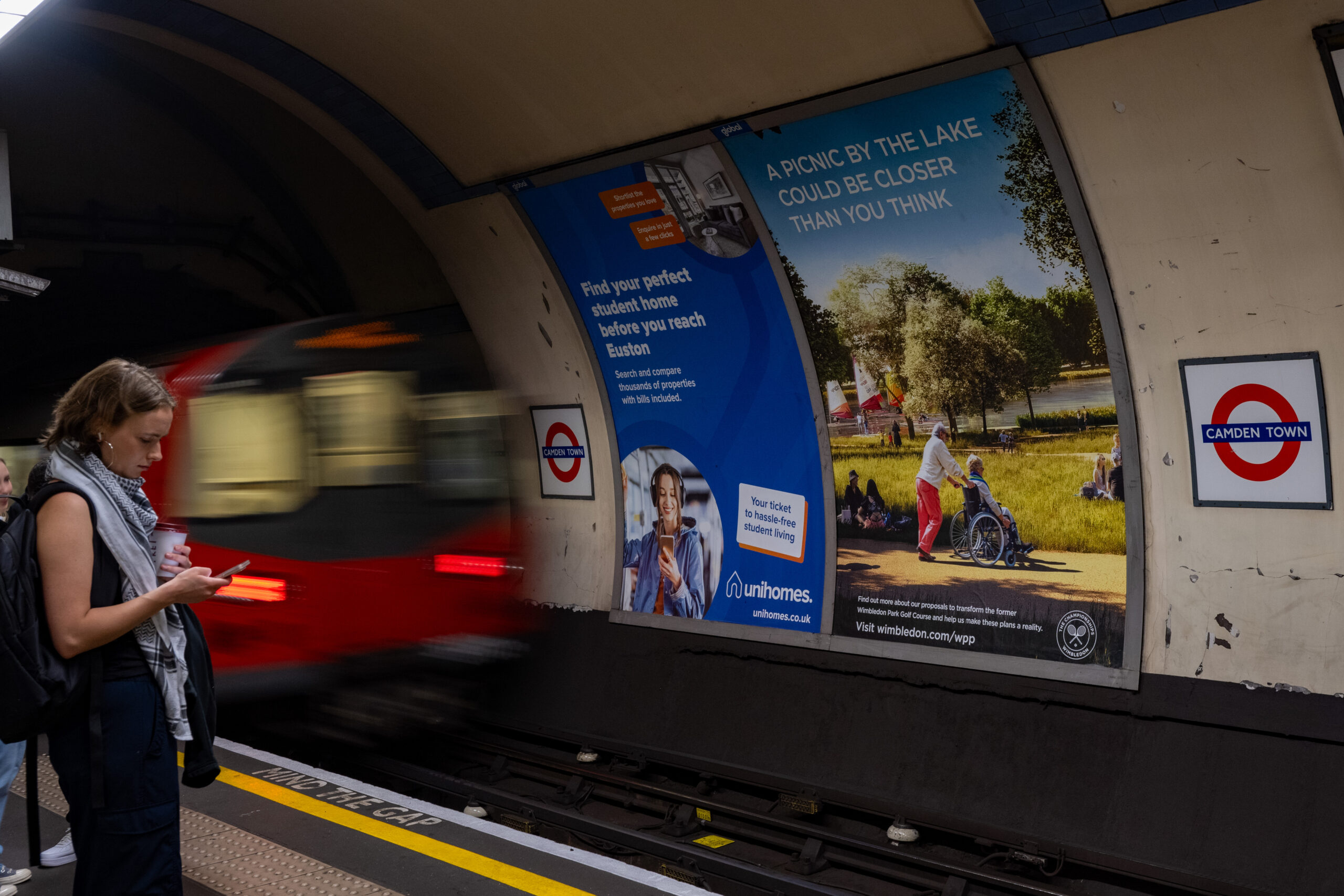 Cross-Track Poster Advertising | London Underground